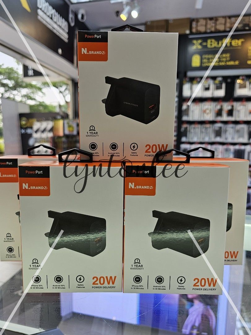 URBAN.POWER Ultra Fast Charging Adapter, 20W Power Delivery, 1YEAR ...