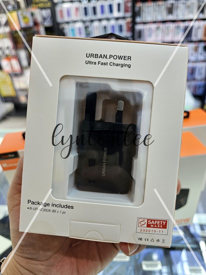 URBAN.POWER Ultra Fast Charging Adapter, 20W Power Delivery, 1YEAR ...