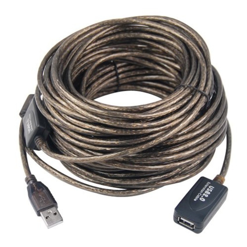 USB 2.0 Extension Repeater Cable with Booster 30m, Computers & Tech ...