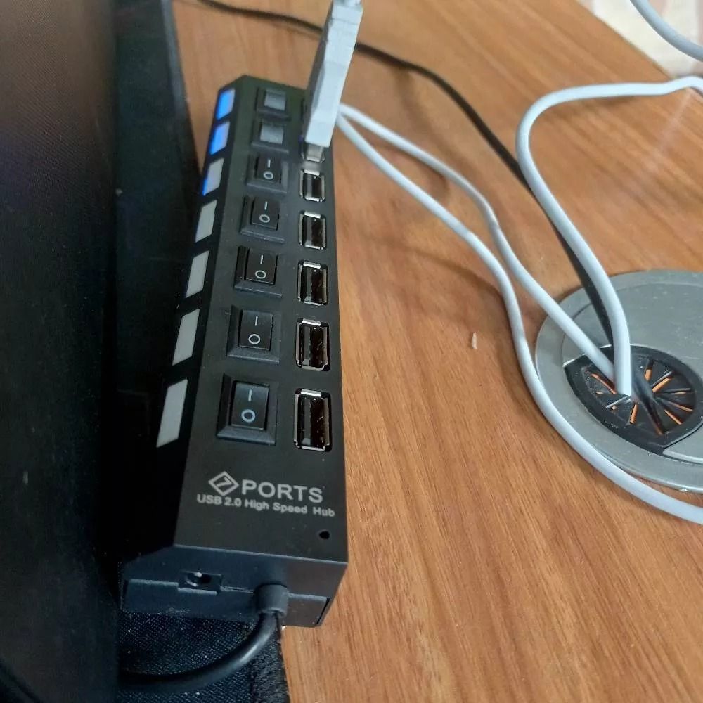 USB Hub 7 ports High Speed, Computers & Tech, Parts & Accessories ...