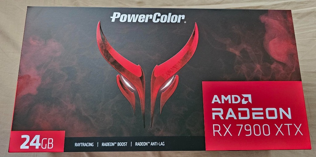 Used PowerColor Amd Radeon Red Devil RX7900XTX 24G GDDR6, Computers ...