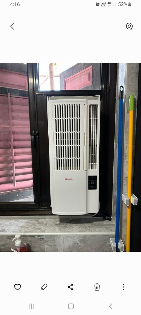Used Window Casement Aircon Smallest unit, TV & Home Appliances, Air ...