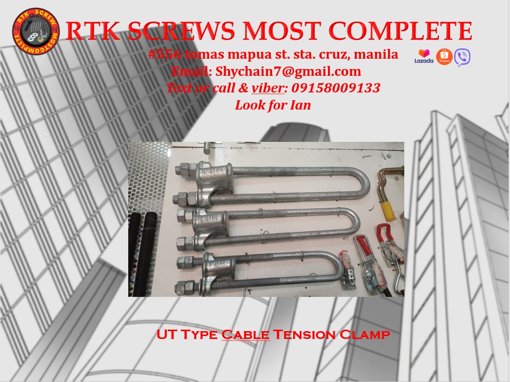 UT Type Cable Tension Clamp UT-4, Commercial & Industrial, Construction & Building Materials on ...