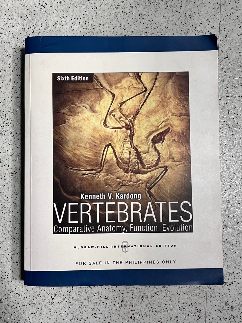 VERTEBRATES Comparative Anatomy, Function, Evolution by Kenneth V ...