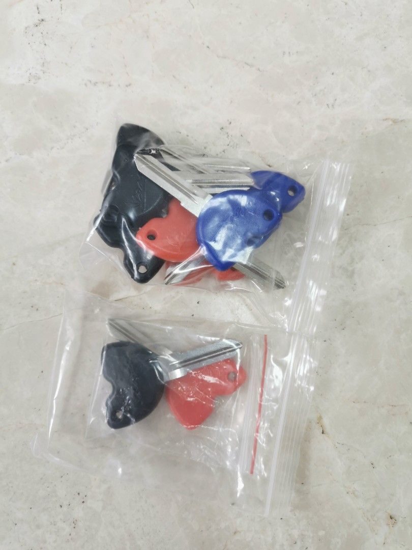Vespa Key - Blank Key with Chip, Motorcycles, Motorcycle Accessories on ...