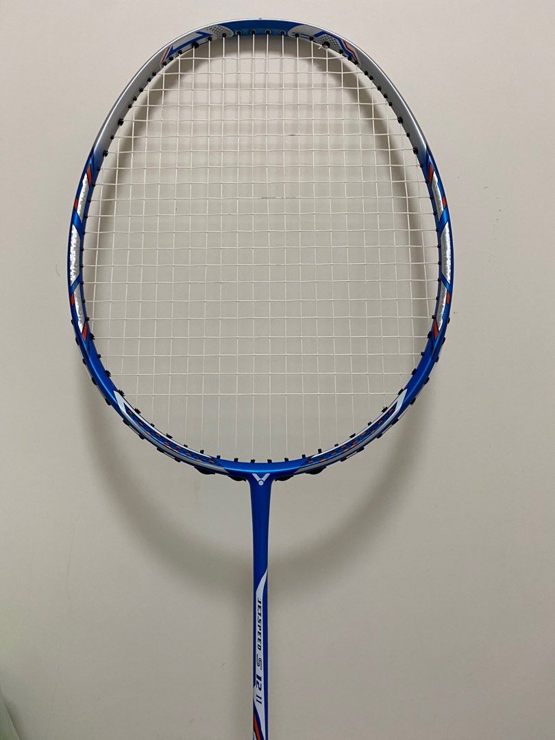 Victor JetSpeed S 12 II JS-12 II 羽毛球拍, 運動產品, 運動與體育, 運動與體育 - 球拍和球類運動 ...
