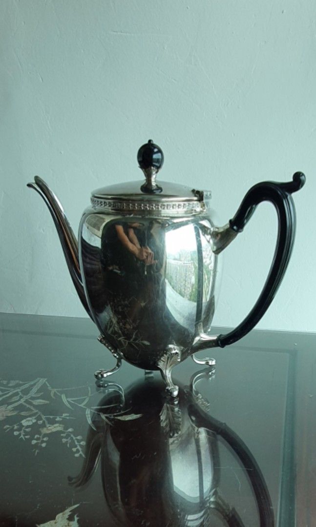 Vintage EPNS Australian Paramount Silver Plate Buckingham Tea Set ...