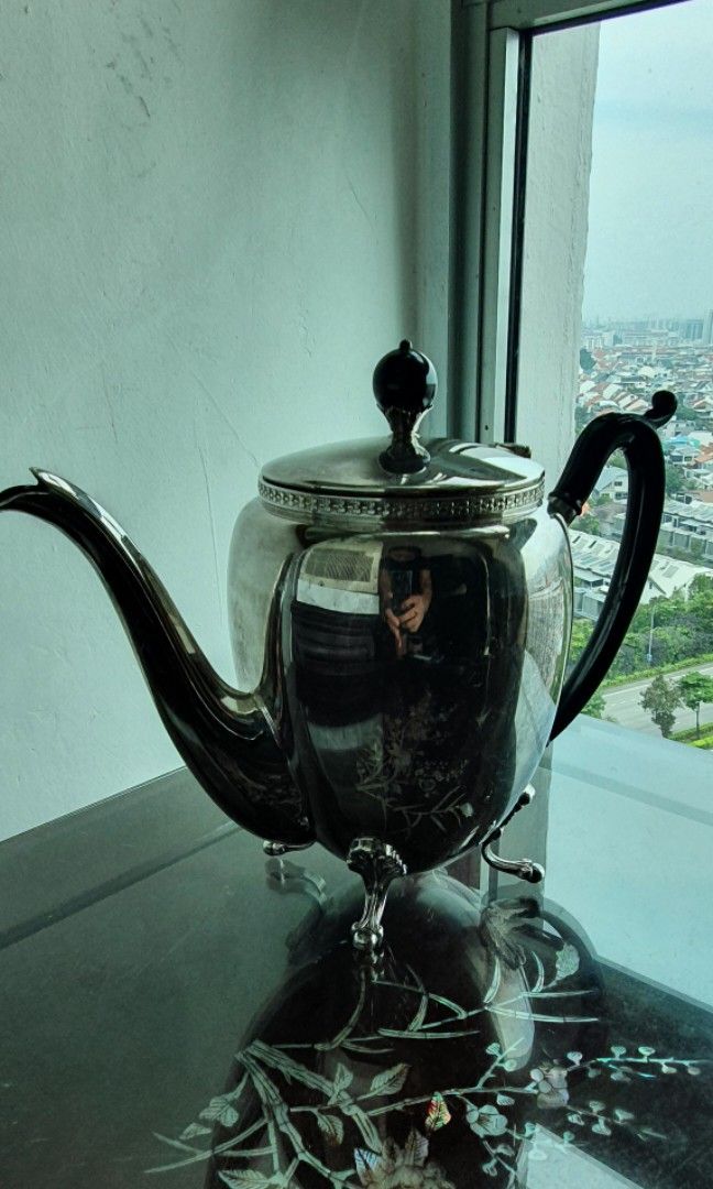 Vintage EPNS Australian Paramount Silver Plate Buckingham Tea Set ...