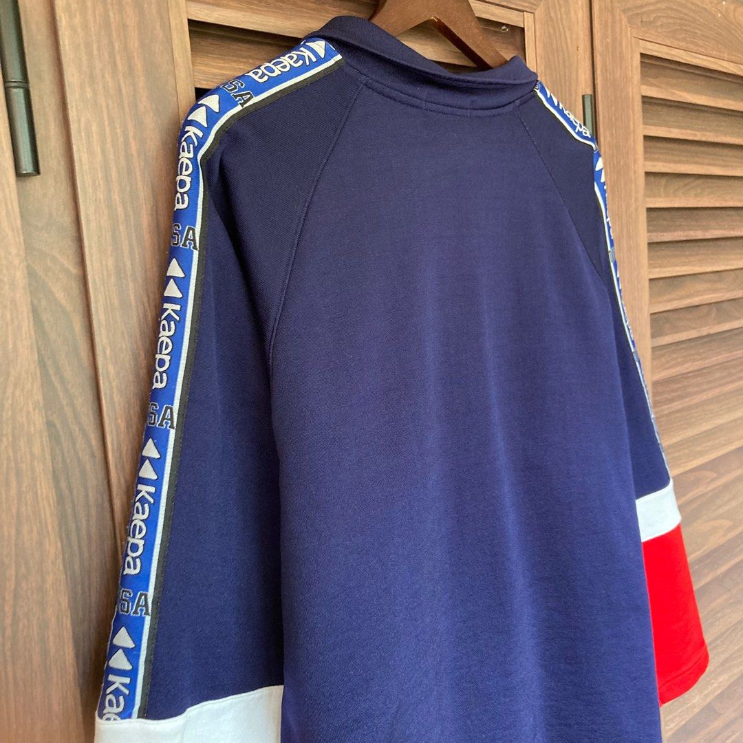 Vintage Kaepa USA Halfzipper, Men's Fashion, Tops & Sets, Tshirts & Polo Shirts on Carousell