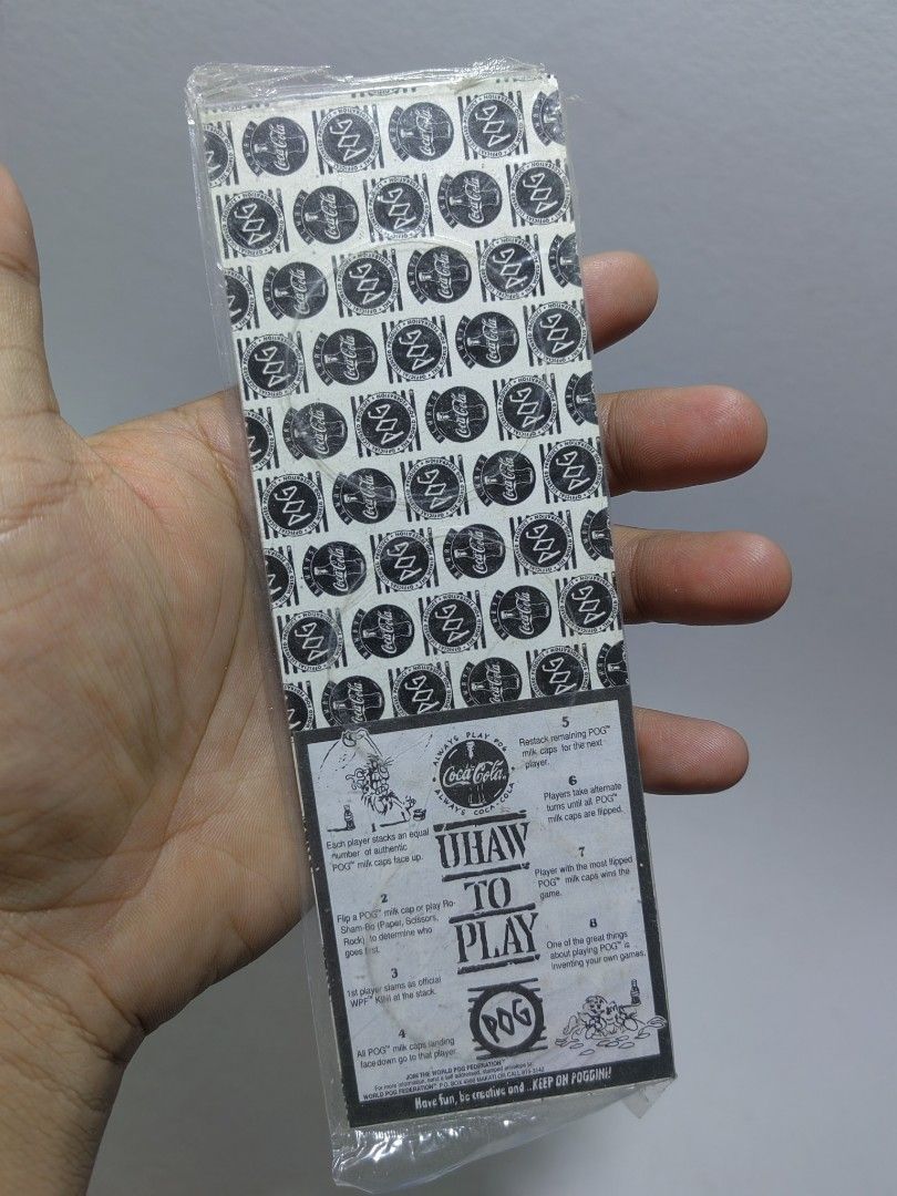 Vintage Pinoy Coca Cola Pog Set, Hobbies & Toys, Memorabilia ...