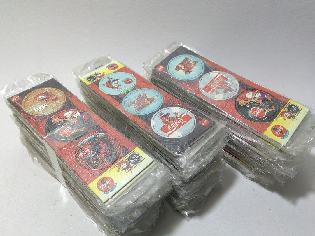 Vintage Pinoy Coca Cola Pog Set, Hobbies & Toys, Memorabilia ...