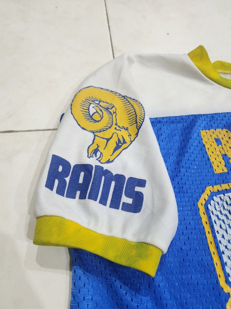Vintage RAMS NFL mesh jersey, Men's Fashion, Tops & Sets, Tshirts ...