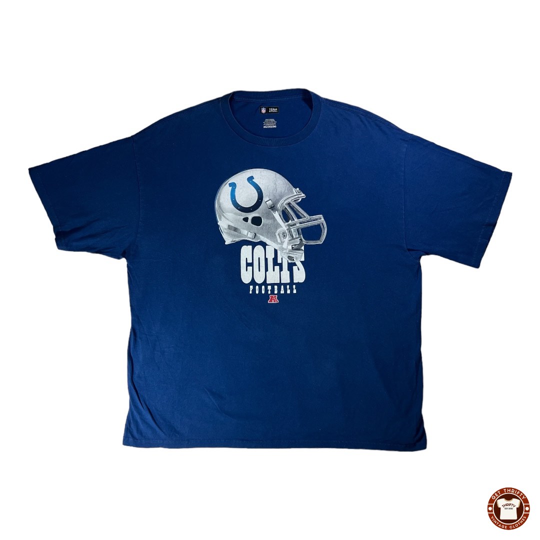 Vintage USA NFL Colts Football Oversized T-Shirt, Men's Fashion, Tops ...