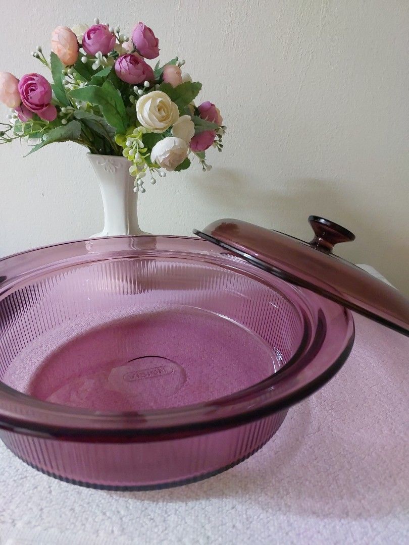 Vintage Vision Corning Glass Cookware, Furniture & Home Living ...