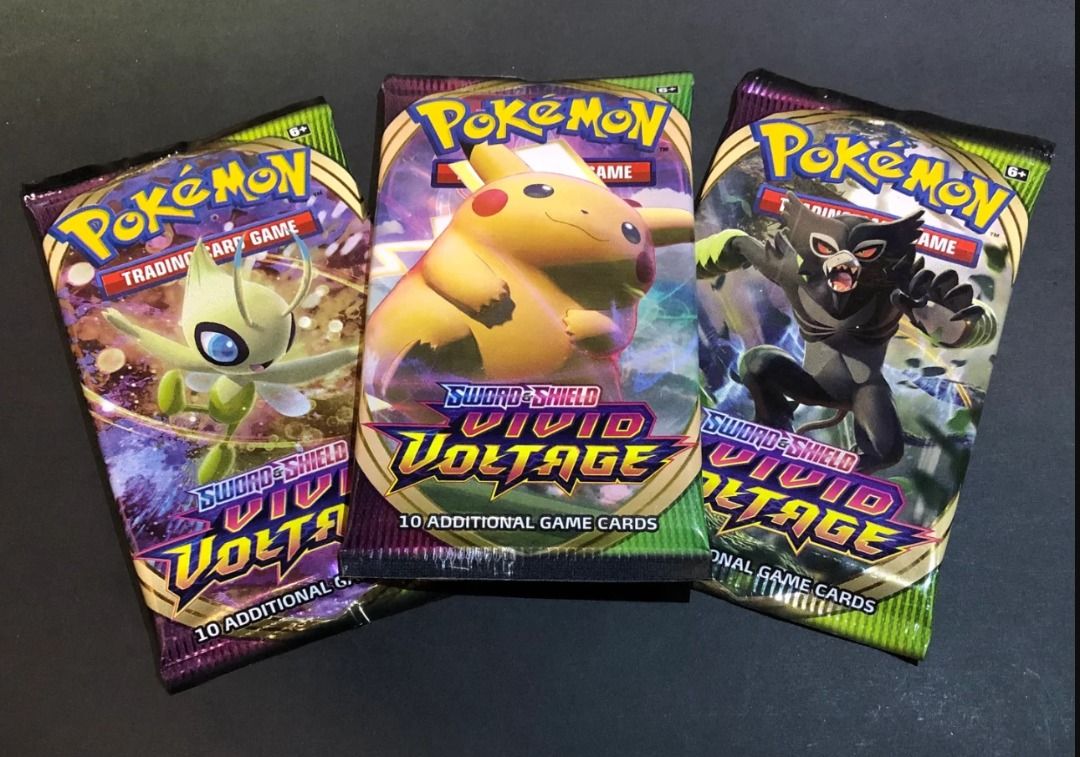 Vivid Voltage Pokemon Booster Pack, Hobbies & Toys, Toys & Games on ...