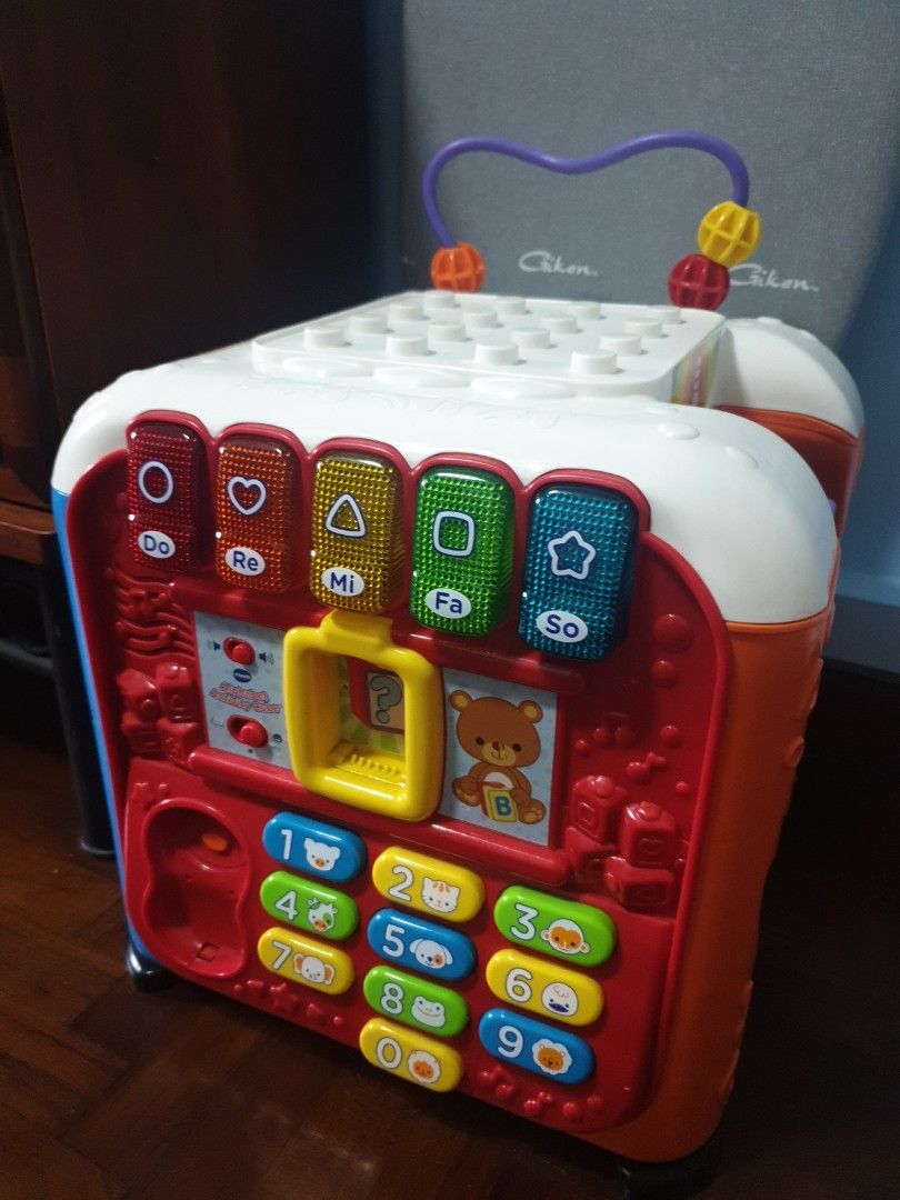Vtech activity box, Babies & Kids, Infant Playtime on Carousell