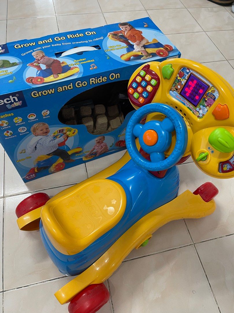 Vtech grow and go ride on, Babies & Kids, Infant Playtime on Carousell