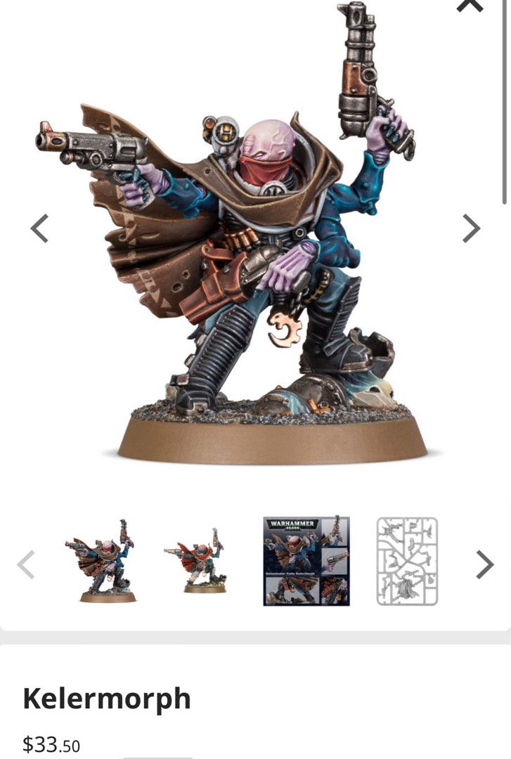 Warhammer 40k Kelermorph, genestealer cult, 興趣及遊戲, 玩具 & 遊戲類 - Carousell