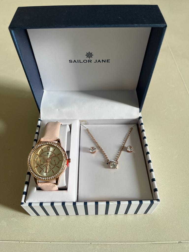 Sailor Jane watch gift set (with necklace and earrings), Women's ...
