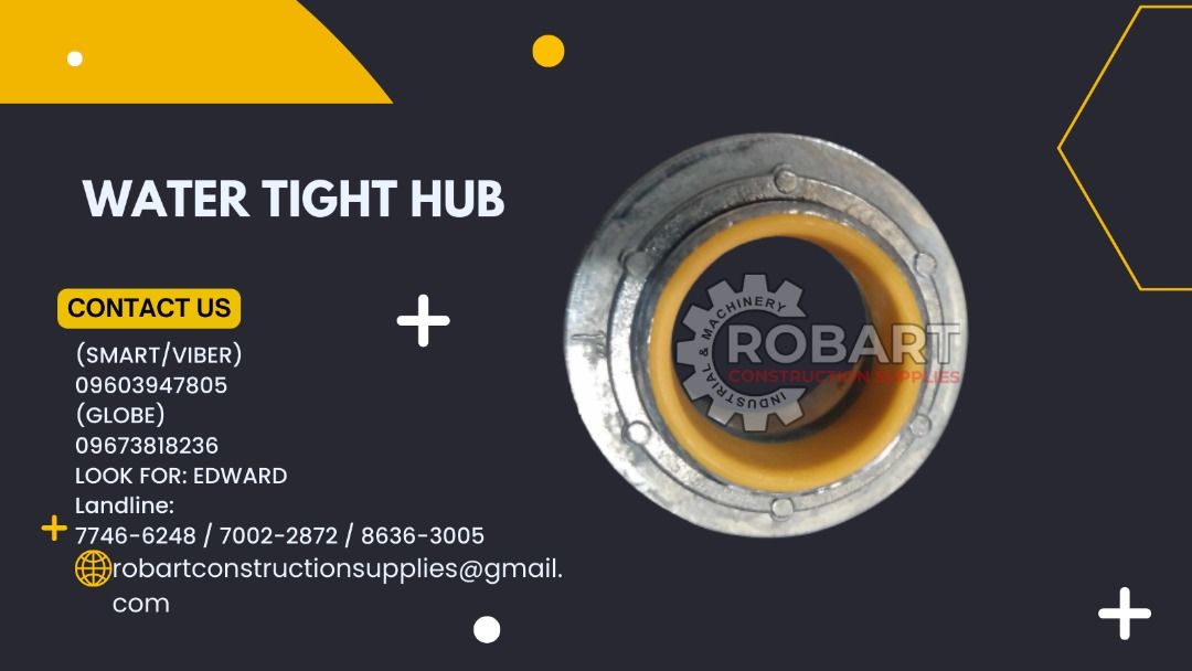 water tight hub, Commercial & Industrial, Construction & Building ...