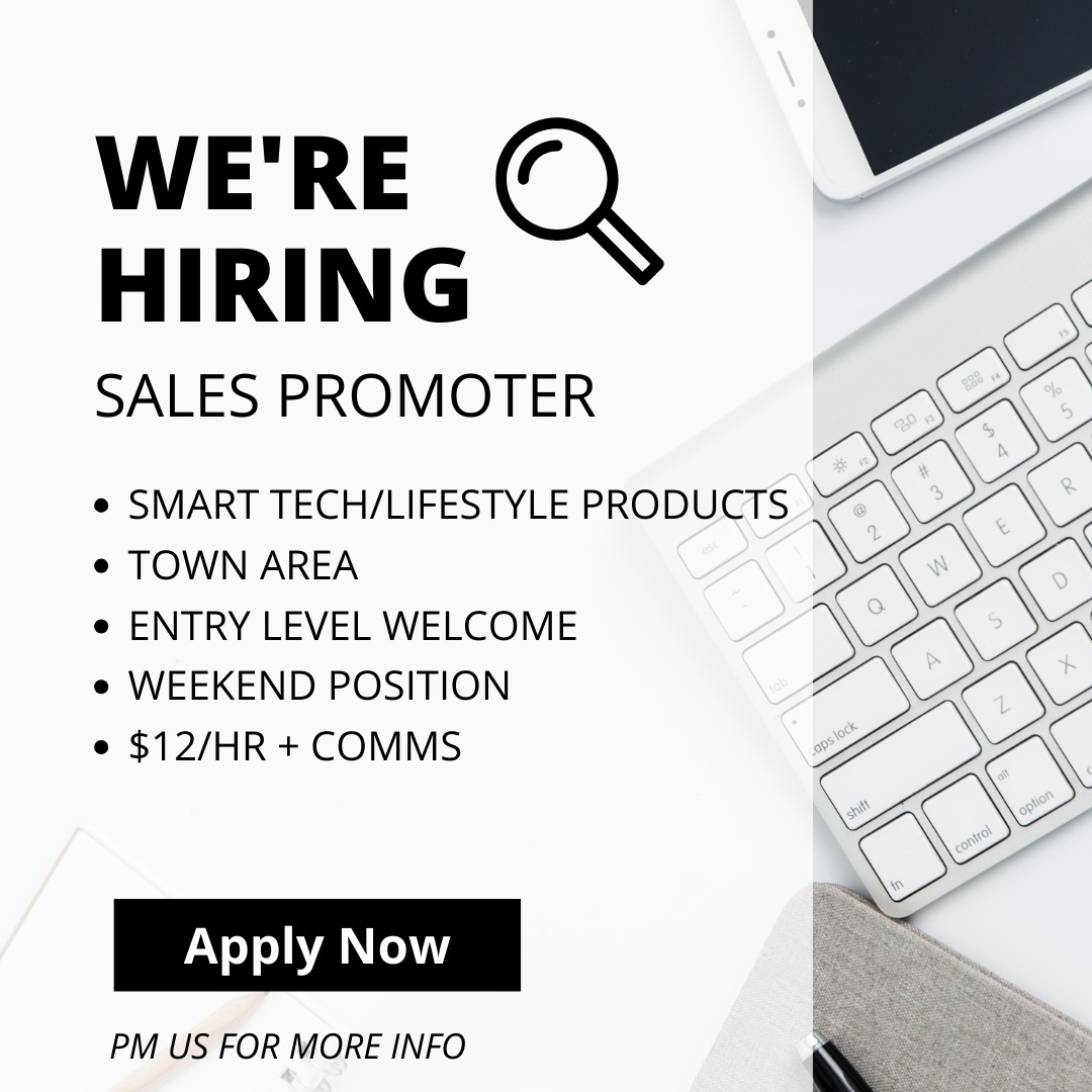 Weekend Sales Promoter in Town Area / $BASIC+COMMS, Jobs, Sales, Retail ...