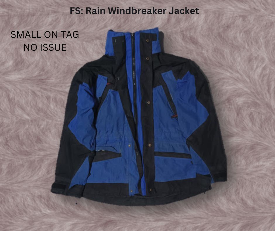 Wetskins Windbreaker jacket with hood, Men's Fashion, Coats, Jackets ...