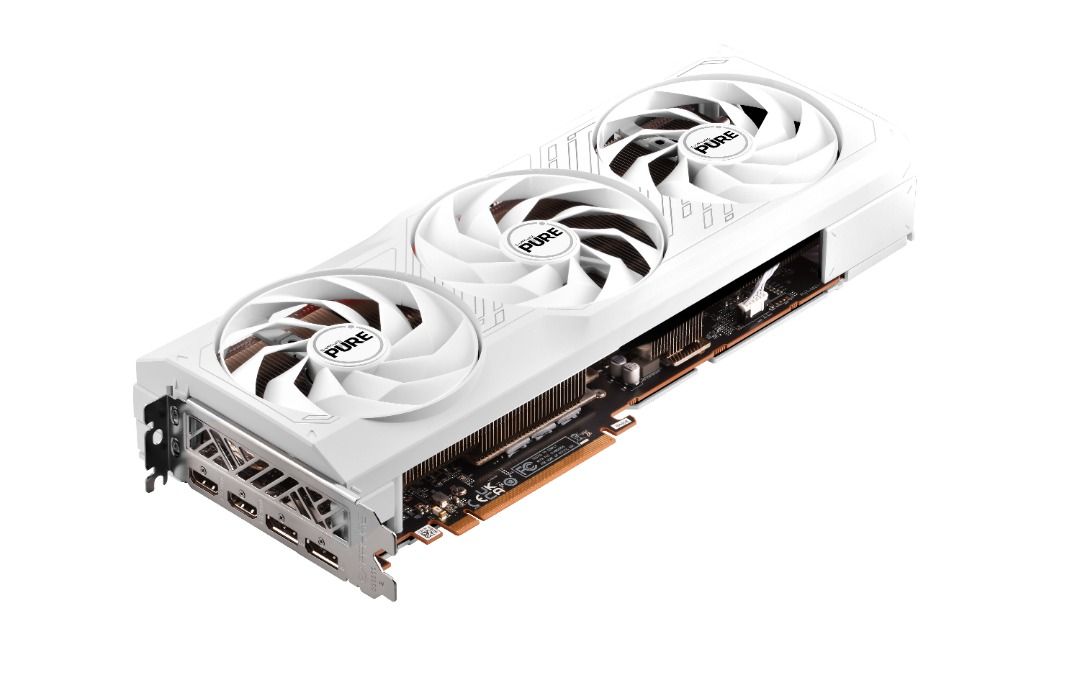 WHITE | SAPPHIRE RX 7800 XT 12G PURE GAMING GRAPHICS GRAPHIC CARD AMD ...