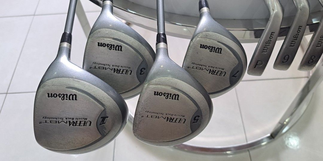 Wilson Golf club set with add items, Sports Equipment, Sports & Games ...