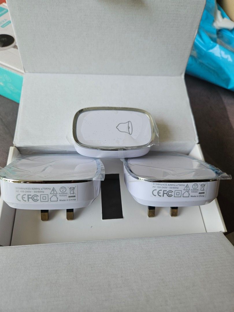 Wireless door bell, Furniture & Home Living, Security & Locks, Peephole ...