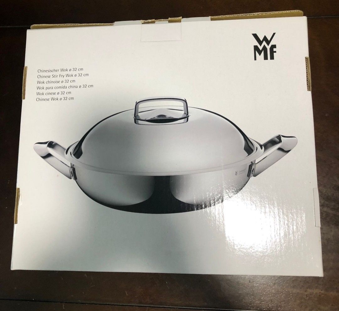 WMF Wok 32cm, Furniture & Home Living, Kitchenware & Tableware ...