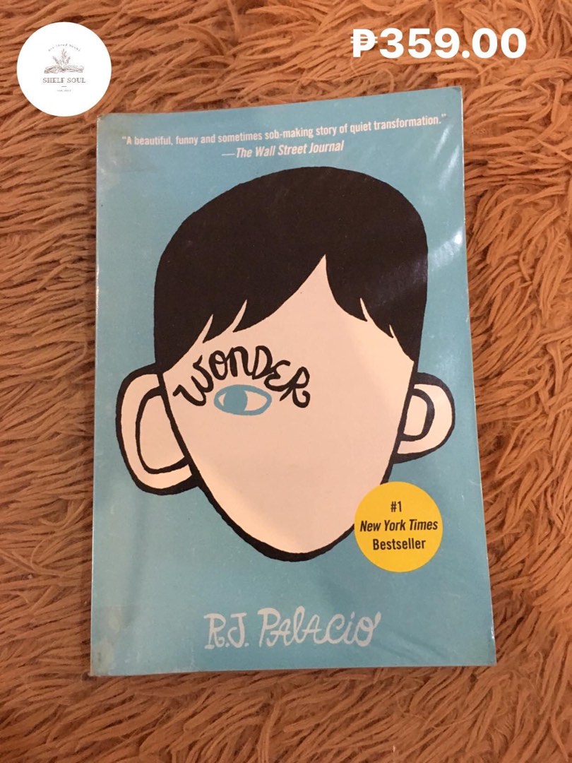 Wonder by R.J. Palacio, Hobbies & Toys, Books & Magazines, Fiction ...