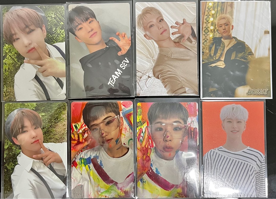 [wts] seventeen svt hoshi soonyoung album miscellaneous pc photocard ...