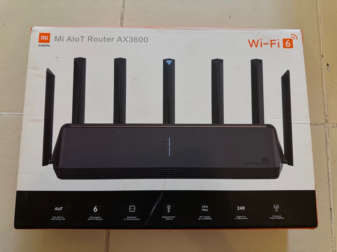 Xiaomi Mi AloT Router AX3600, Computers & Tech, Parts & Accessories, Networking on Carousell