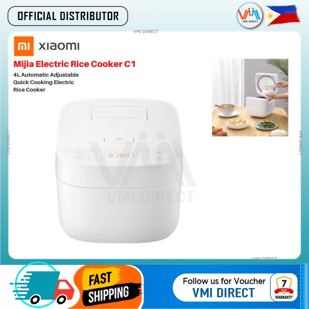 Xiaomi Mijia Electric Rice Cooker C1 4L/3L Automatic Adjustable Quick Cooking Electric Rice ...