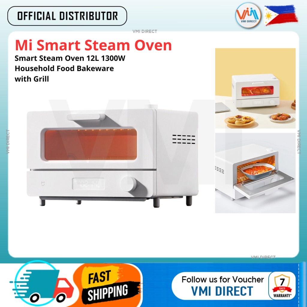 Xiaomi Mijia Smart Steam Small Oven 12L 1300W High Power High Precision ...