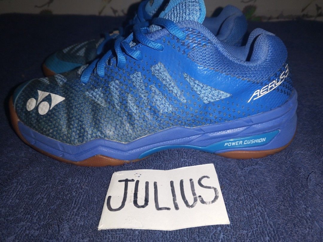 Yonex Aerus 3 Blue, Women's Fashion, Footwear, Sneakers on Carousell