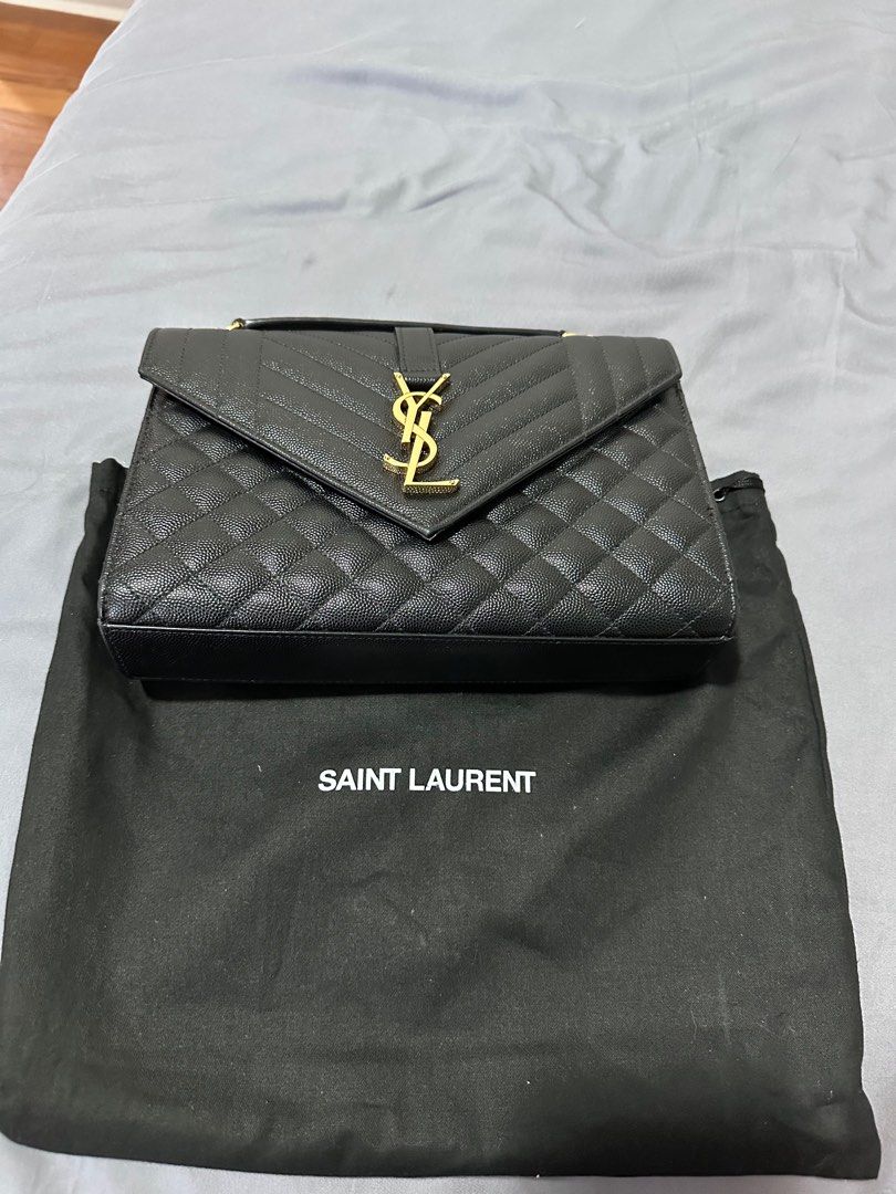 YSL Envelope Shoulder and crossbody bag, Luxury, Bags & Wallets on ...