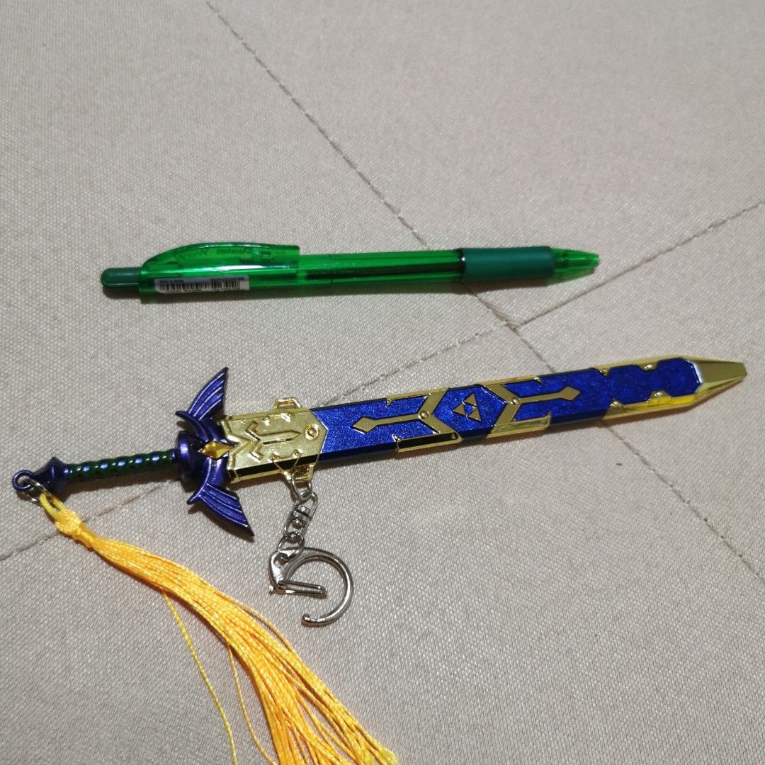 Zelda Master sword (blue colour), Video Gaming, Video Games, Nintendo ...