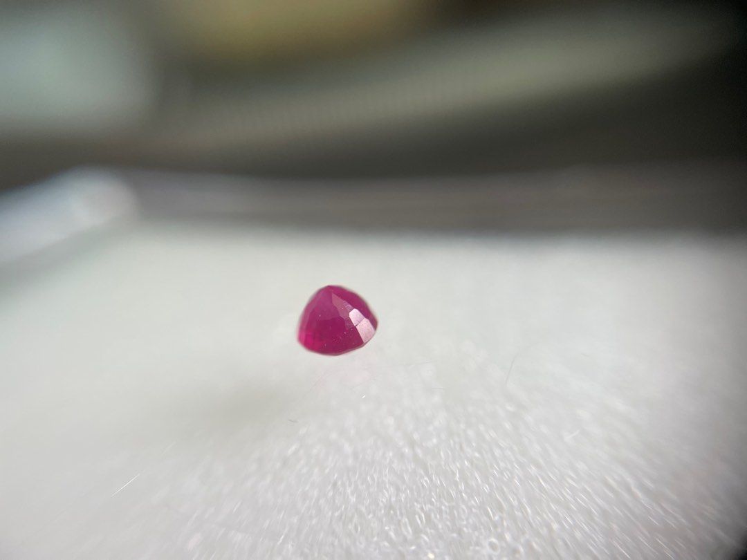 0.30Ct Burma Ruby (No Heat) Transparent and Eye Clean, Women's Fashion ...