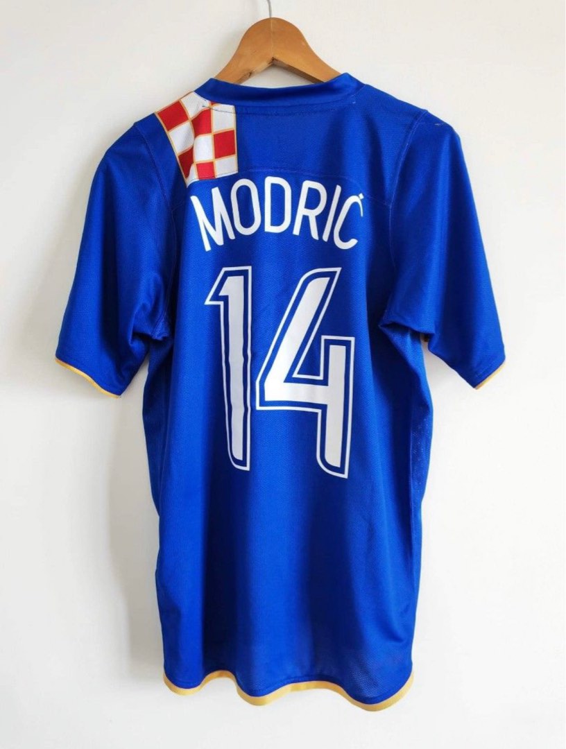 #14 Luka Modric Croatia 2008 soccer/football jersey/kit rare/retro ...