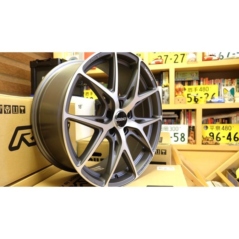 18'' RAYS VV21S CRAFT COLLECTION RIM, Car Accessories, Tyres & Rims on Carousell