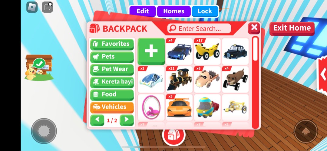 $1 Adopt Me Car, Video Gaming, Gaming Accessories, In-Game Products on ...