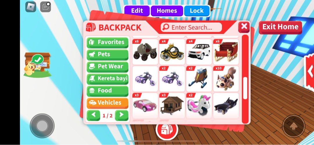 $1 Adopt Me Car, Video Gaming, Gaming Accessories, In-Game Products on ...