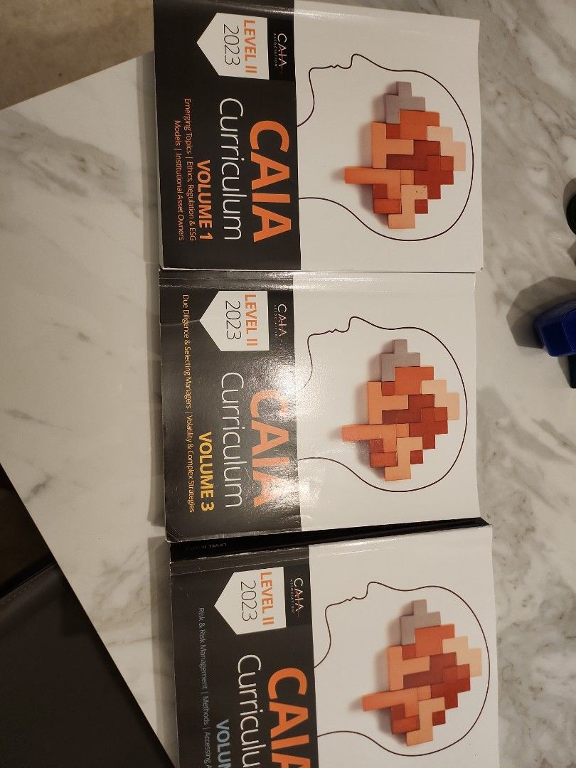 2023 CAIA LEVEL 2 OFFICIAL TEXTBOOK, Hobbies & Toys, Books & Magazines ...