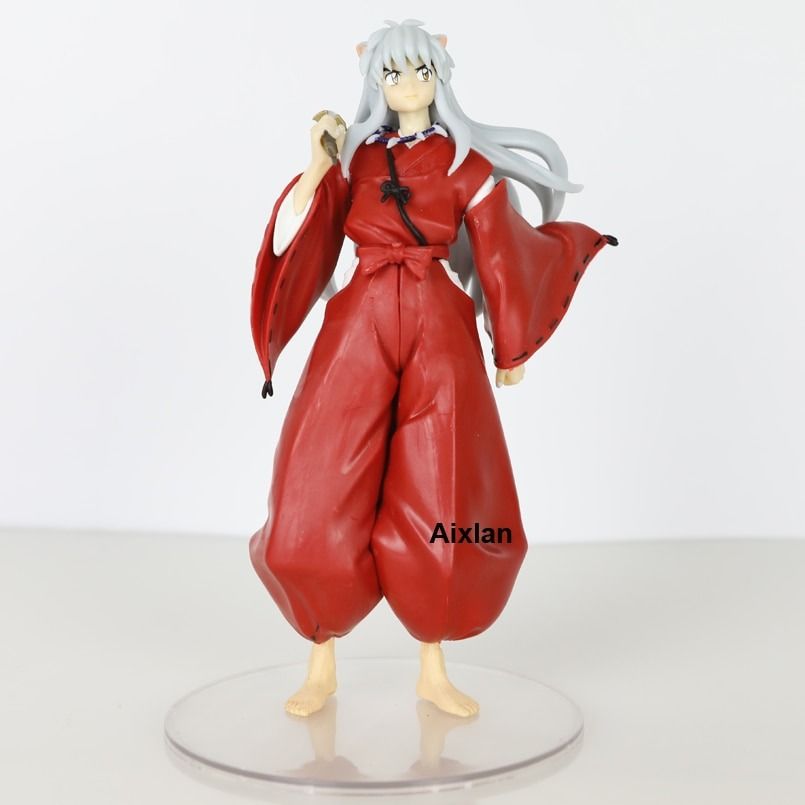 20cm Anime Inuyasha Figure Inuyasha Kikyō Sesshoumaru Higurashi Kagome ...