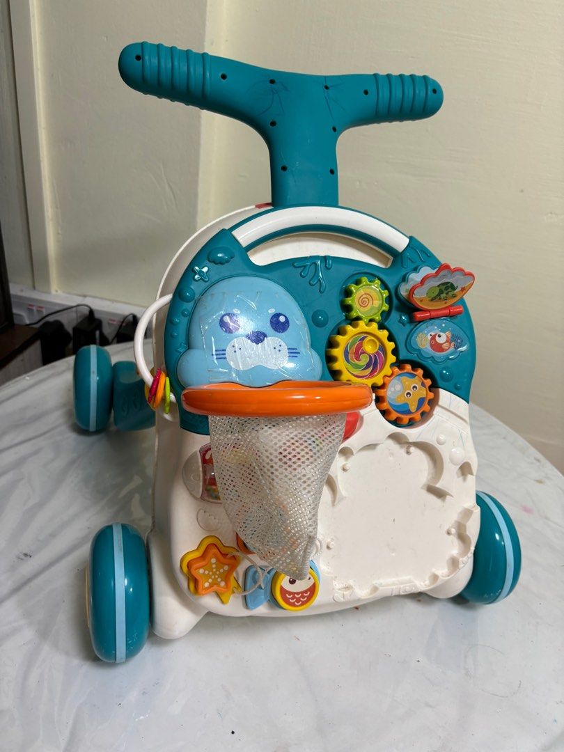 2 in 1Baby Walker and activity table, Babies & Kids, Infant Playtime on ...