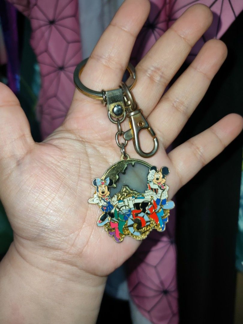 5years Tokyo DisneySea Keychain, Women's Fashion, Watches & Accessories ...