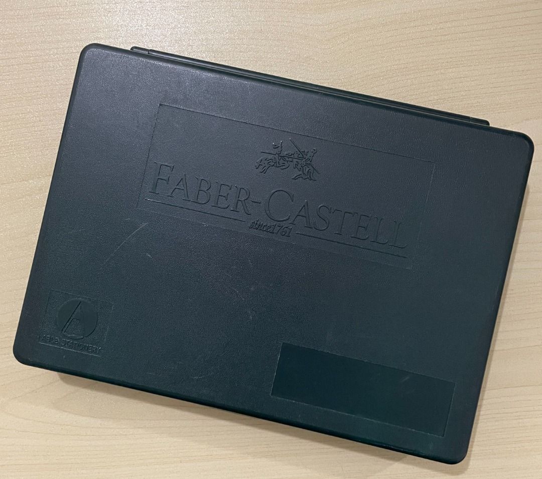 德國 FABER-CASTELL 製圖儀器, 書籍、休閒與玩具, 文具、藝術、手工藝, 文具、上學用品在旋轉拍賣