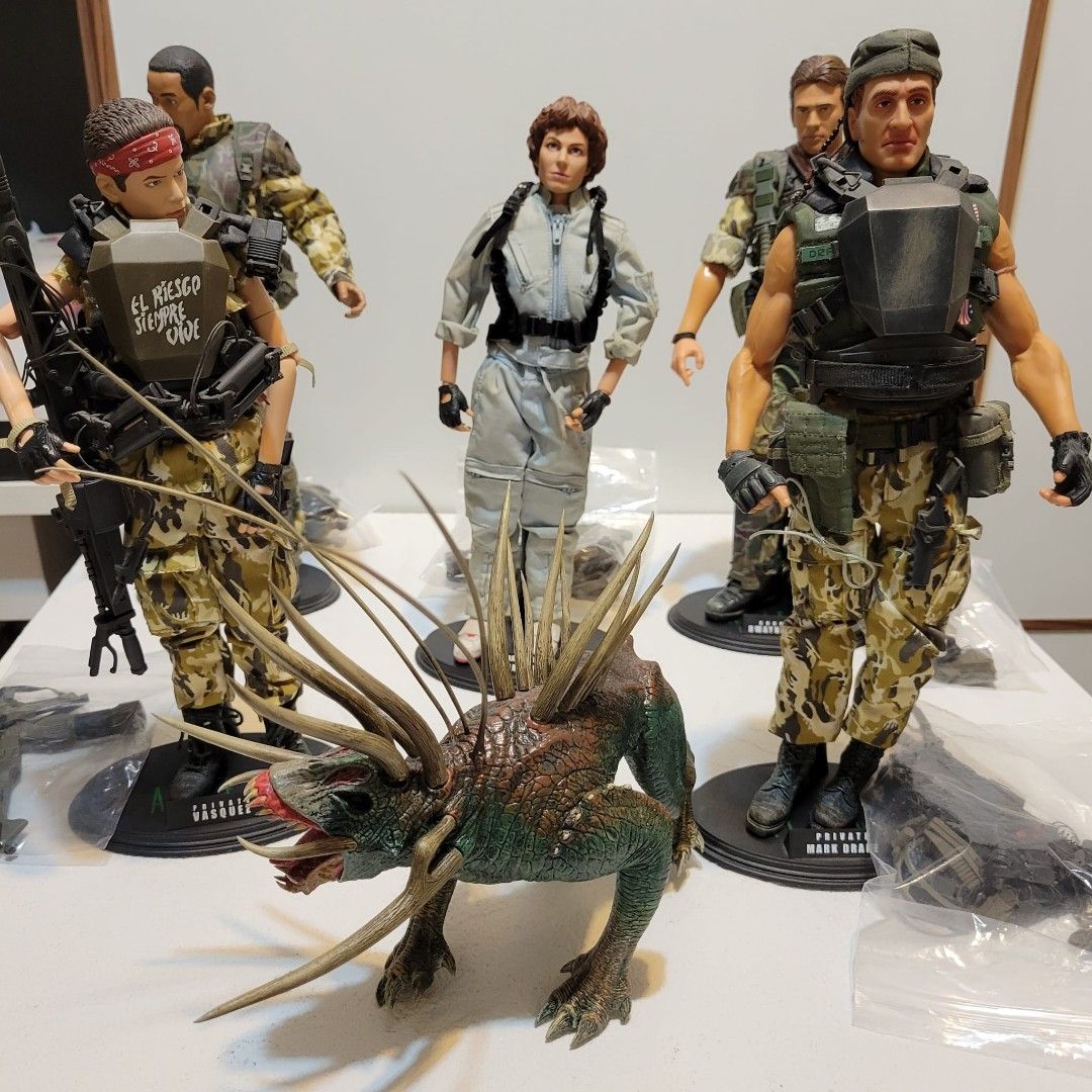 絕版 異形 Hot toys hottoys alien 軍隊 軍團 陸戰隊 aliens ripley soldier predator ...
