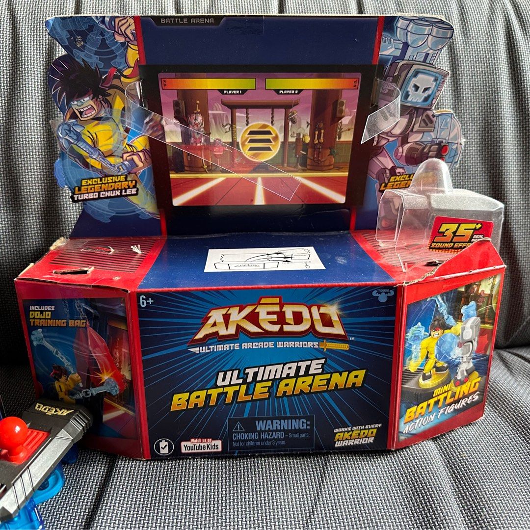 AKEDO Ultimate Battle Arena, Hobbies & Toys, Toys & Games on Carousell